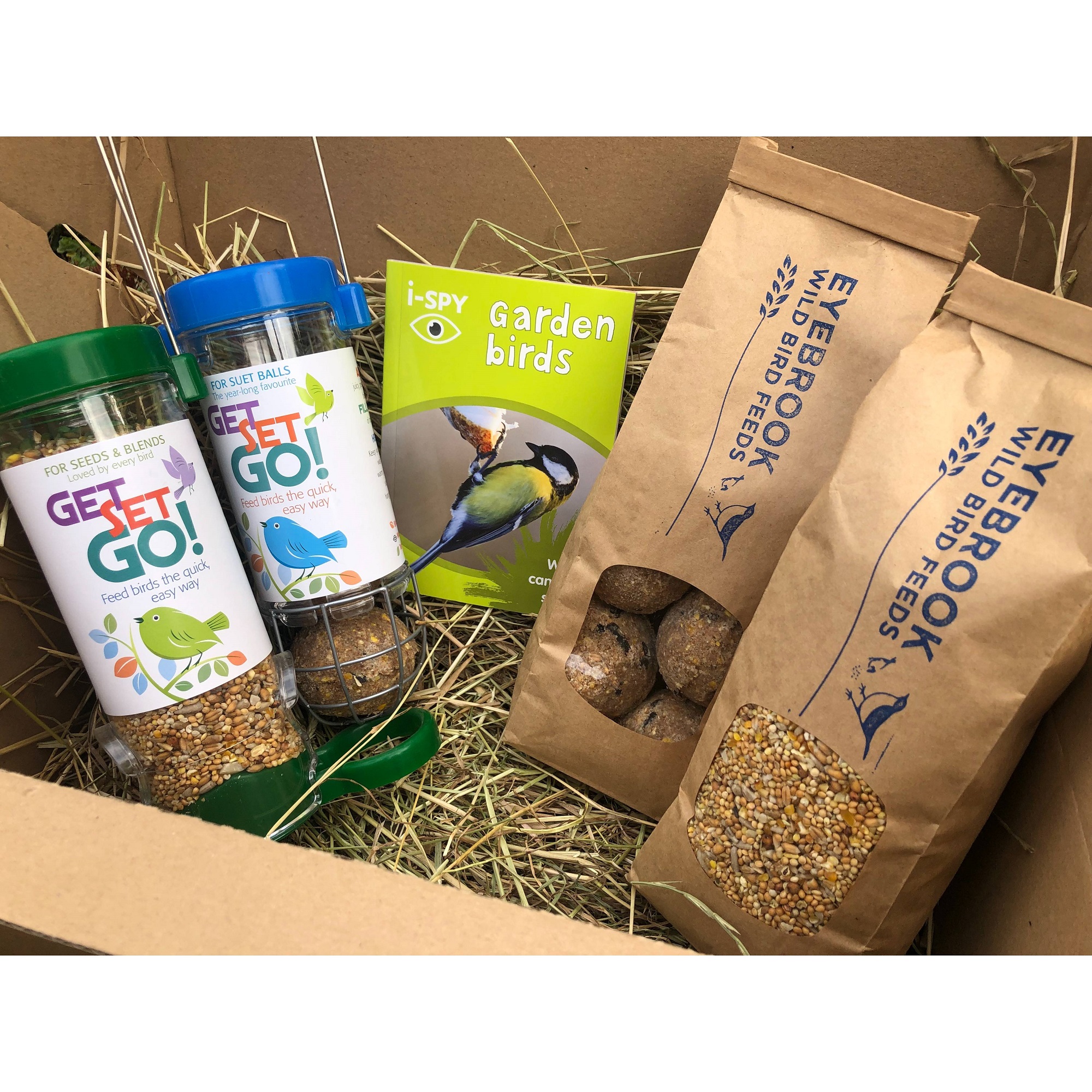 Spring Feeder & Fatball Bundle - Eyebrook Wild Bird Feeds