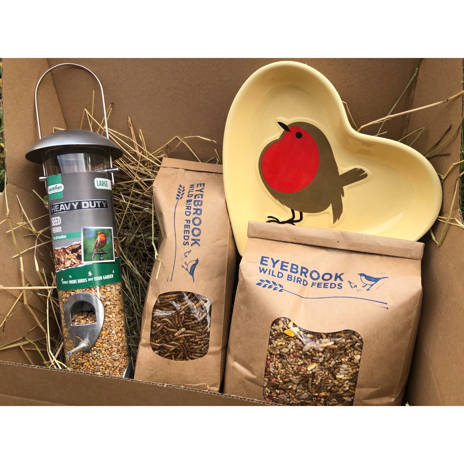 Robin Gift Bundle - Eyebrook Wild Bird Feeds