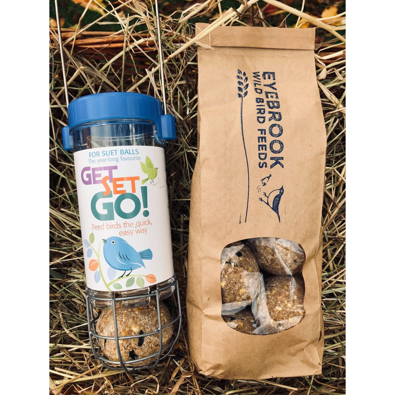 Get Set Go Fatball Feeder Bundle - Eyebrook Wild Bird Feeds