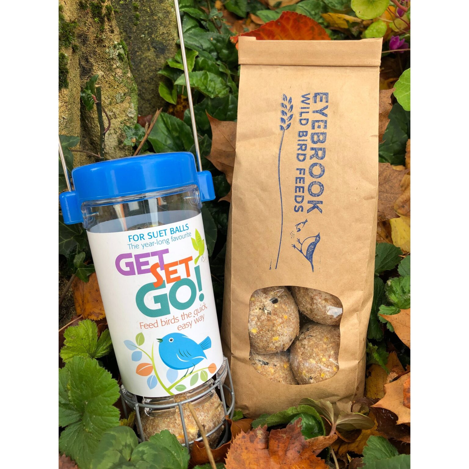 Get Set Go Fatball Feeder Bundle - Eyebrook Wild Bird Feeds