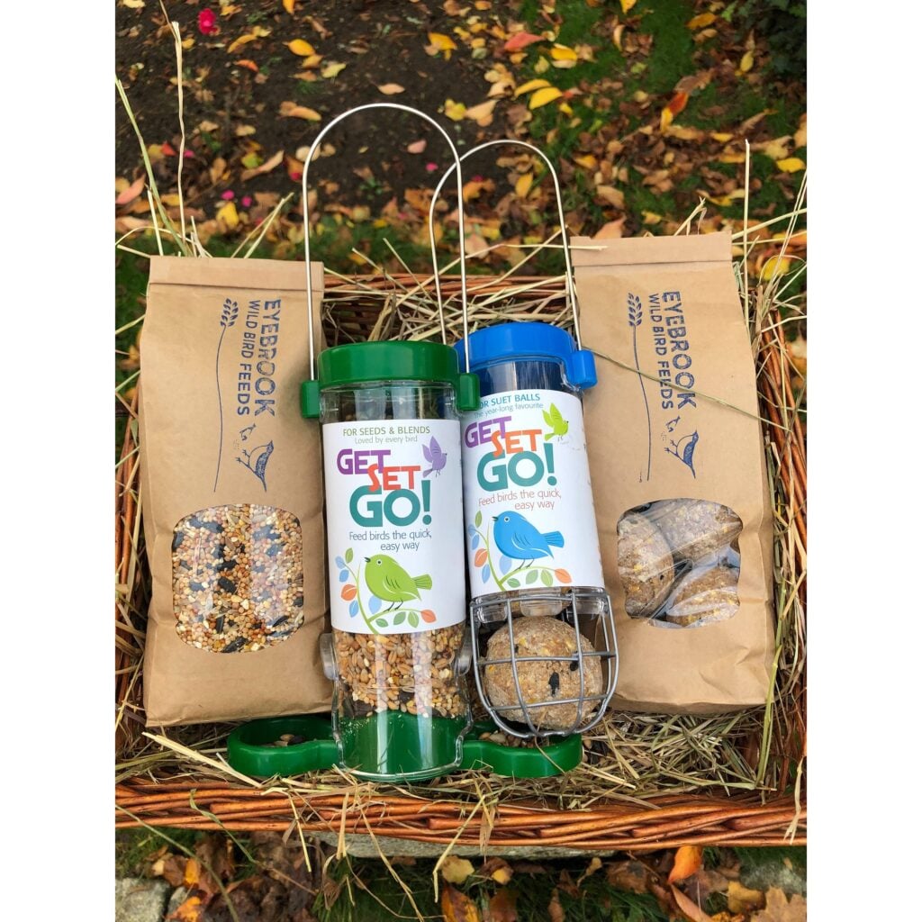 Get Set Go Bird Feeder Bundle - Eyebrook Wild Bird Feeds